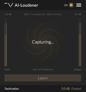 Techivation新作 AI-Loudener レビュー マスタリングにマジックを。