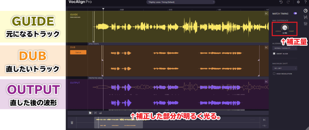 Synchro Arts VocAlign 6 Pro レビュー タイミング補正が一瞬で完結！