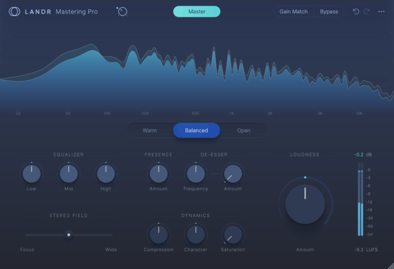 LANDR Mastering Plugin Pro レビュー 自動マスタリングの新たな地平