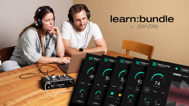 sonible learn:bundle レビュー 学びがテーマの5種のプラグイン